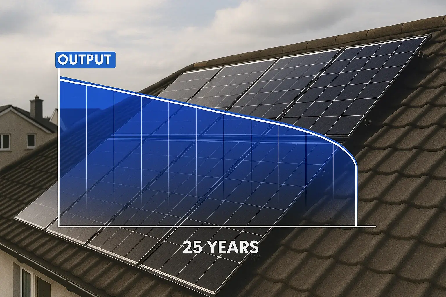 Solar Panel Degradation: What to Expect Over 25 Years in Ireland