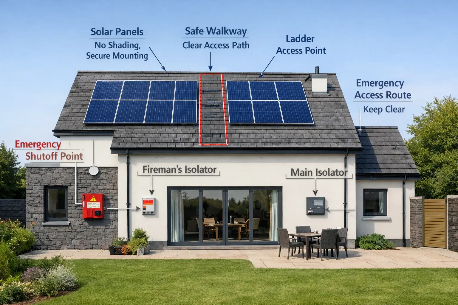 Solar Panel Fire Safety: Risks, Myths, and Irish Regulations